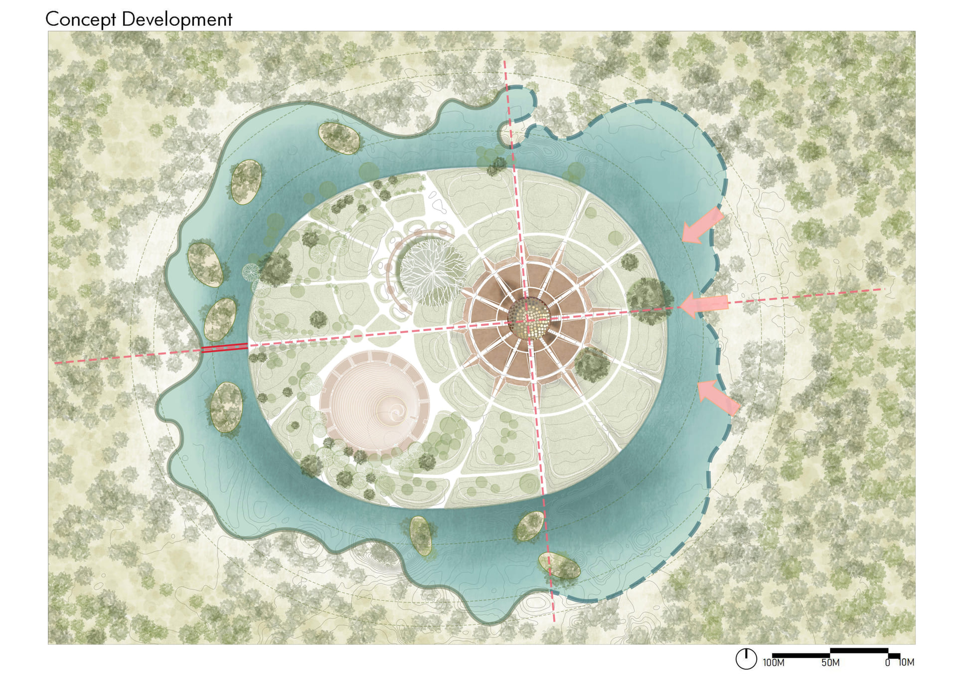 An alternative lake design concept | Auroville Today