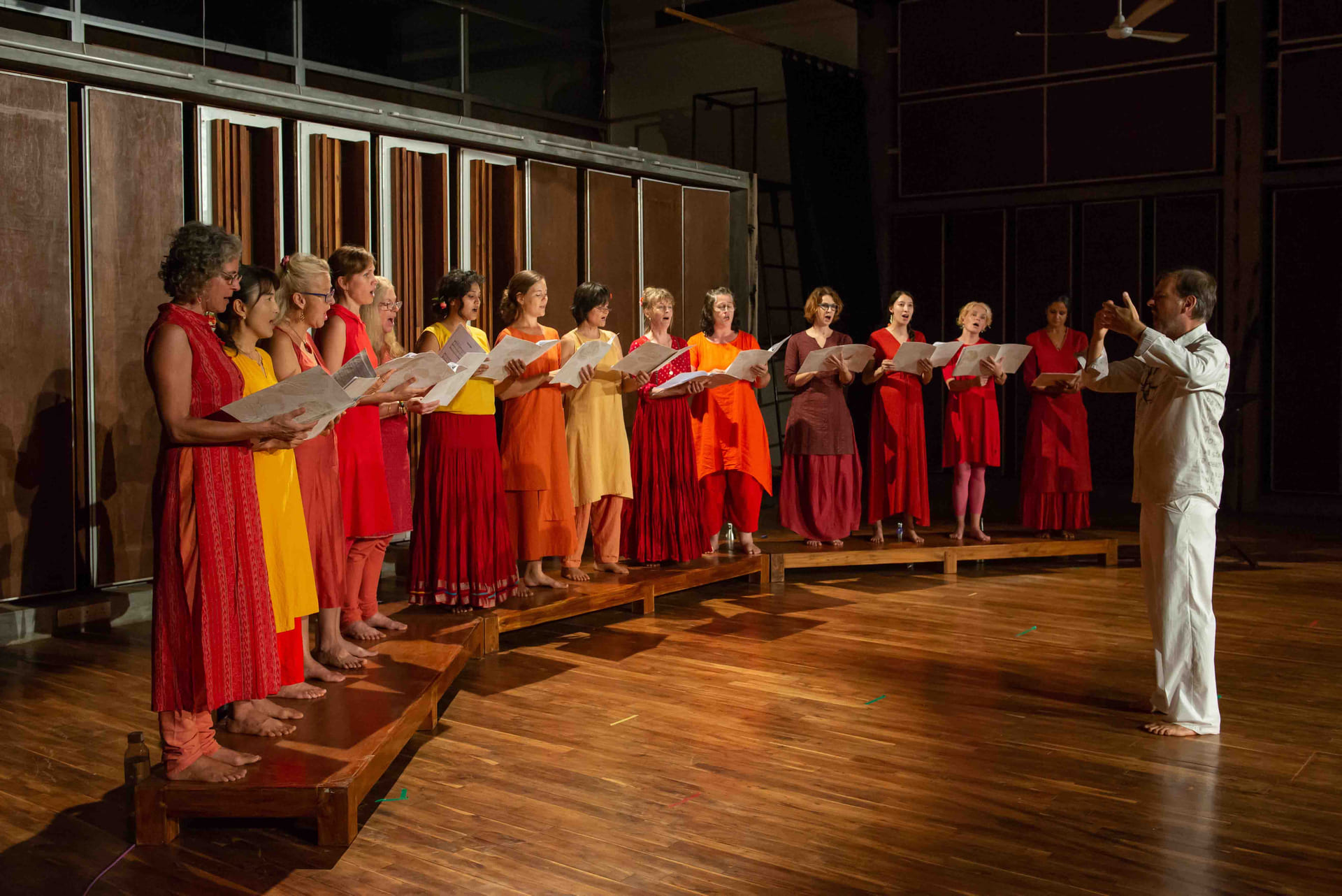 Singing human unity | Auroville Today